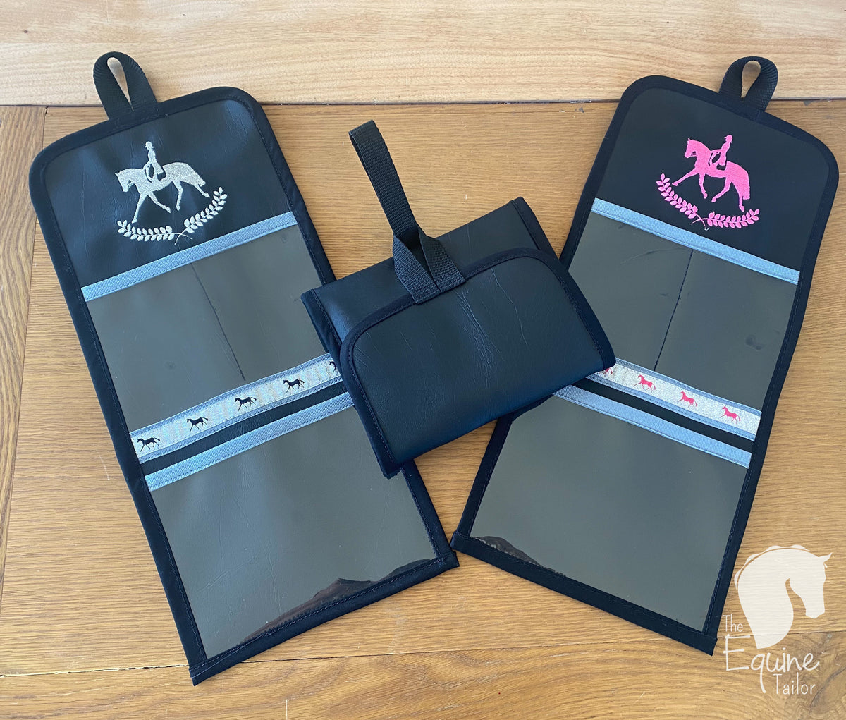 Bridle number holder with embroidery – The Equine Tailor